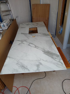 Flexstone/Sentrel panels - calacatta white pictures