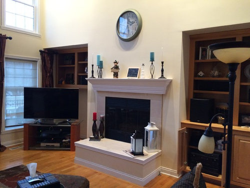 Statement Fireplace Wall