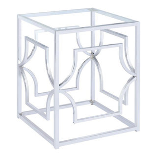 Starlight Dining Table Base Chrome - Transitional - Buffets And ...