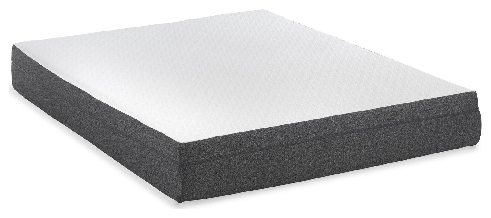 Benzara Long Twin Size Mattress with Three layer - Contemporary ...