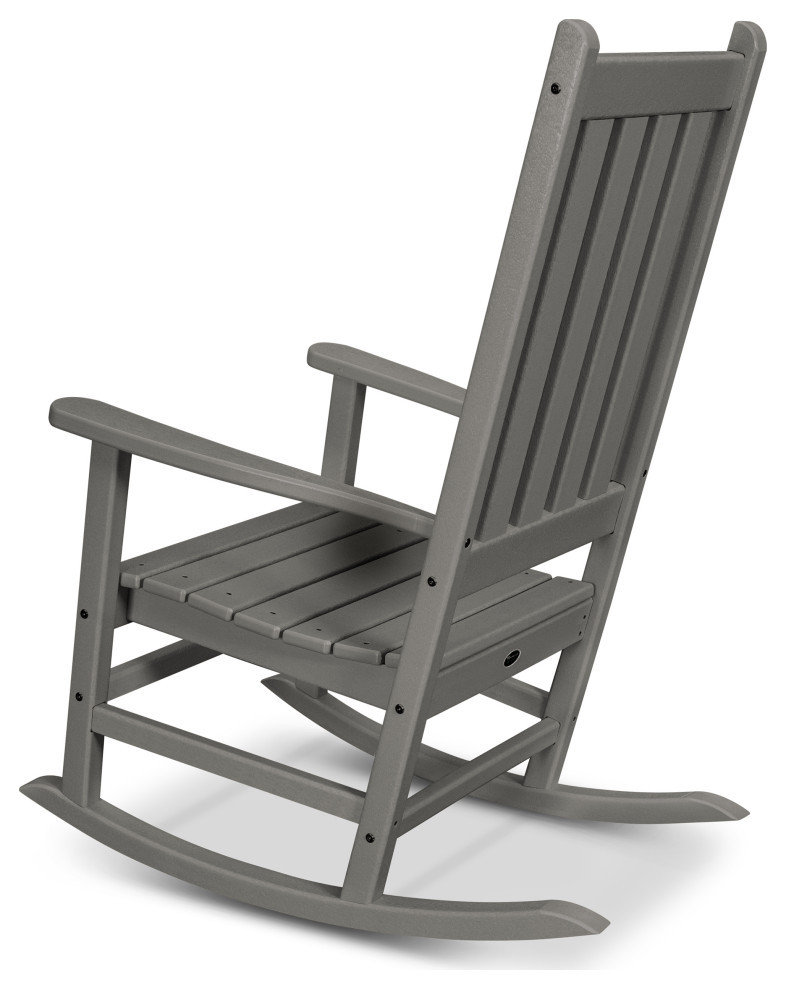 Trex Outdoor Cape Cod 3-Piece Porch Rocking Chair Set - Transitional ...