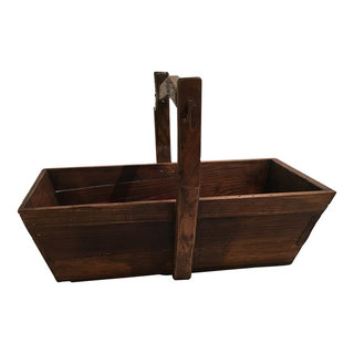 Woburn Magazine Bin - Rustic - Magazine Racks - by DESSAU HOME | Houzz
