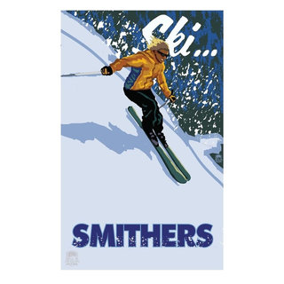 by Artist Paul A. Lanquist Smithers British Columbia Art Print, 30"x45 ...