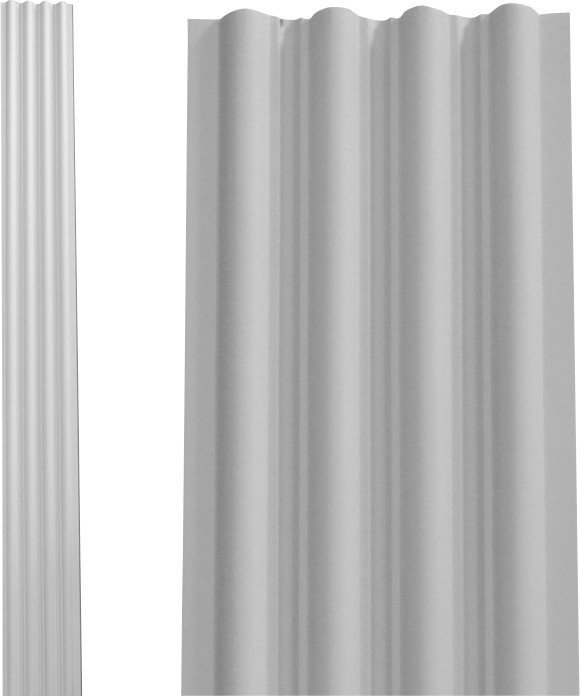 Reeded Pilaster - Traditional - Columns And Capitals - by Inviting Home ...
