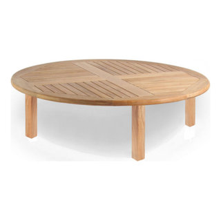 Classic 40'' Round Coffee Table - Transitional - Outdoor Coffee Tables ...