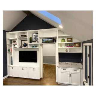 Yardley Living Room Renovation - Contemporary - Living Room ...