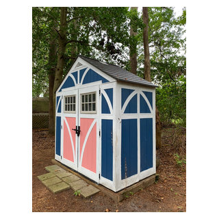 Outdoor Shed - Beach Style - Shed - DC Metro - by GMF+ASSOCIATES ...