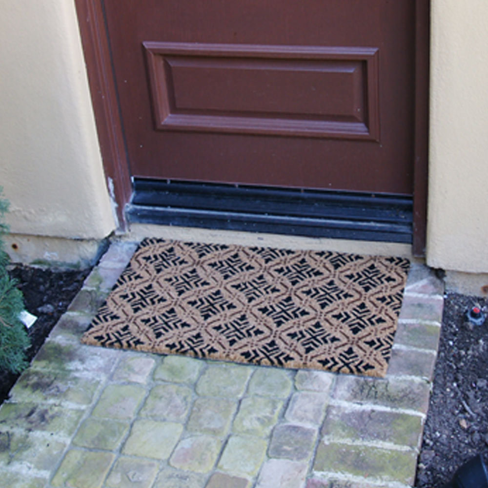 Classic Fleur de Lis French Matting, 18"x30" - Contemporary - Doormats ...