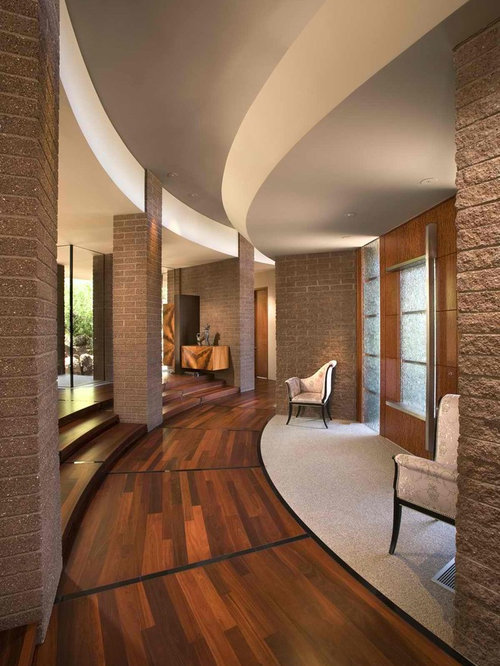 Curved Brick Steps Houzz
