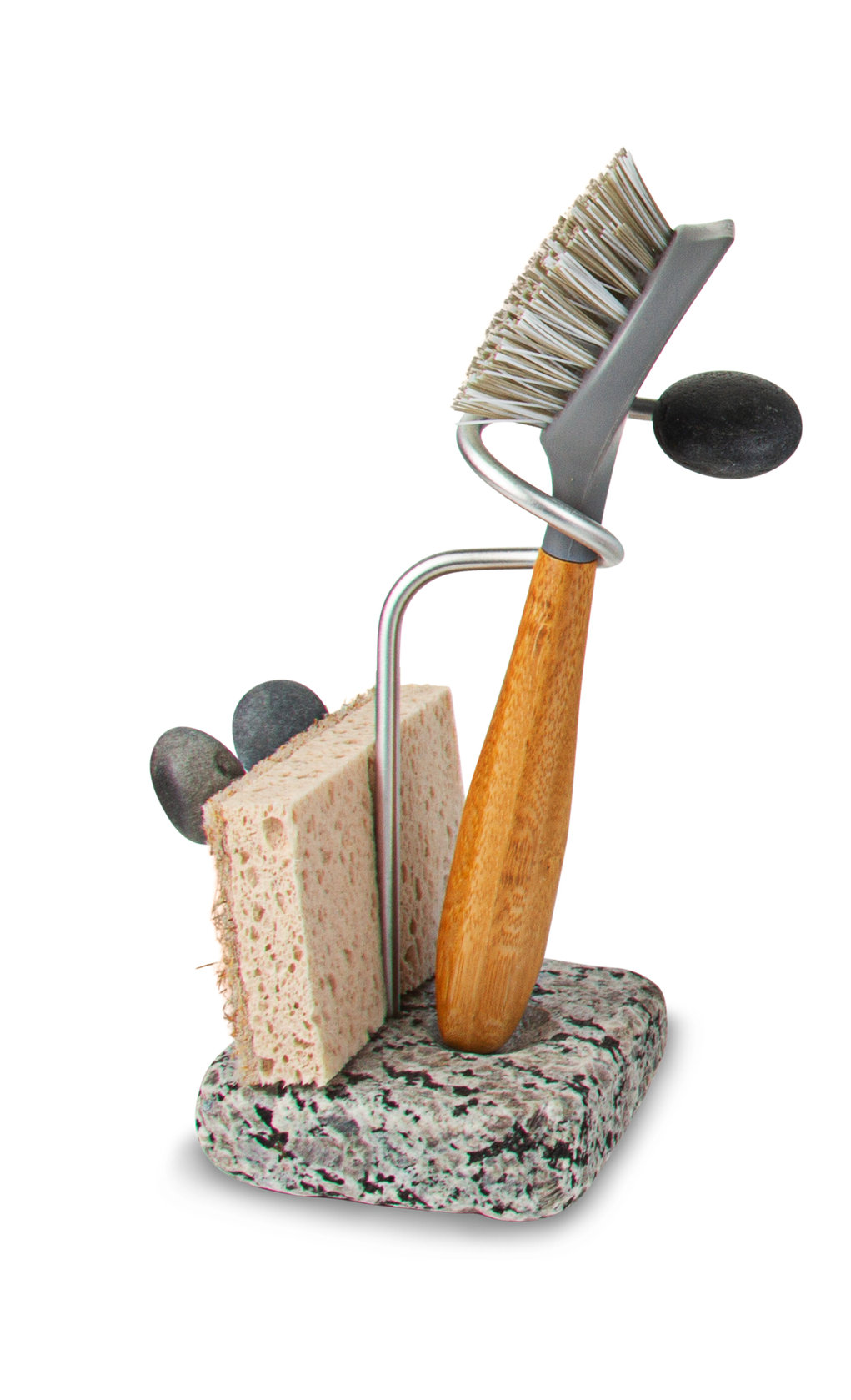 Embrace Dish Brush and Sponge Holder - Contemporary - Kitchen Sink ...