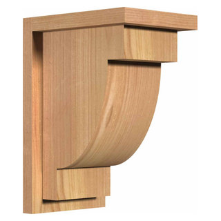 Alpine Corbel w/Backplate, 10"Dx14"H - Transitional - Corbels - by ...