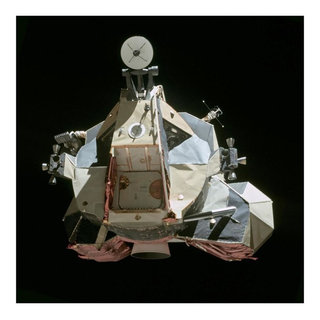 "Challenger" the Apollo 17 Lunar Module, 1972" Paper Print by NASA, 20 ...