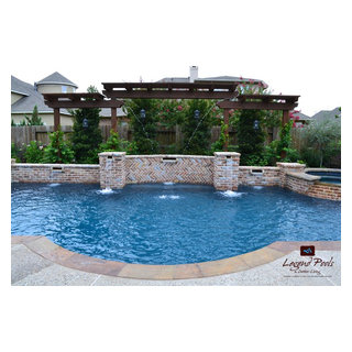 Seven Meadows~(D) - Mediterranean - Pool - Houston - by User | Houzz AU