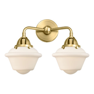 Innovations 288-2W-SG-G531-LED Oxford 2 Light 15.5Bath Vanity Light ...