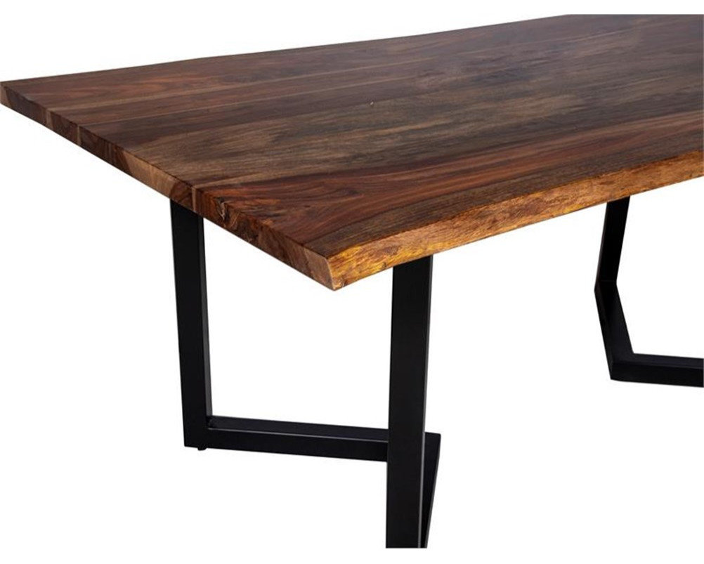 Hawthorne Collections Manzanita Solid Sheesham Wood Dining Table ...
