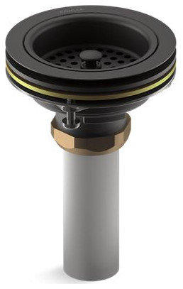 Kohler Duostrainer Sink Drain And Strainer With Tailpiece - Kitchen ...