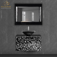 Sevda Luxury Crystal Single Vanity Mirror - Contemporary - Bathroom ...