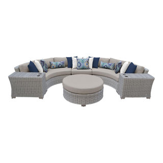 7-4582 Nixon Recliner, Ponytail - Tropical - Outdoor Lounge Sets - by ...
