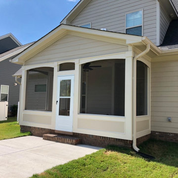 Screened Porch With Knee Wall - Photos & Ideas | Houzz