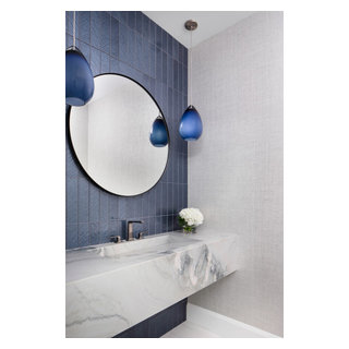 Powder Room - Bathroom - Miami - by Jason Ball Interior Design | Houzz