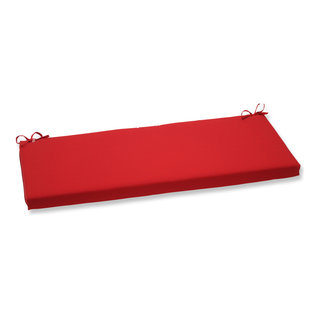 Pompeii Red Bench Cushion - Contemporary - Outdoor Cushions And Pillows ...