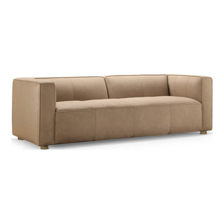 Matteo Nubuck Leather Sofa - Transitional - Sofas - by Abbyson Living ...