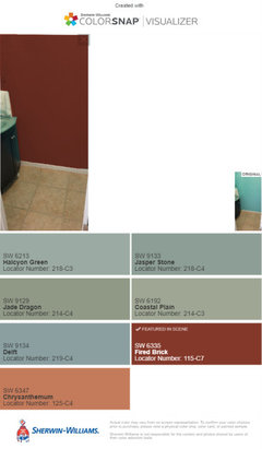 Color detectives: tile and paint