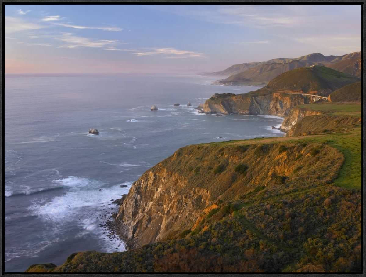 "Bixby Bridge, Big Sur, California" by Tim Fitzharris, 17x13", 32"x24 ...