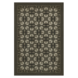 Pattern 55 Weathering the Storm 38x56 Vintage Vinyl Floorcloth ...