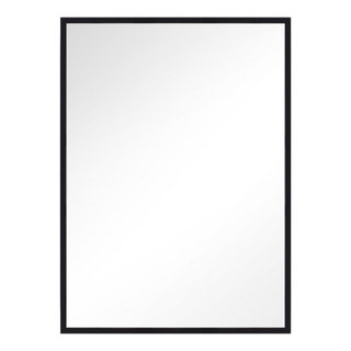 Feiss Kit Rectangular Mirror MR1303MBK - Black - Transitional - Wall ...