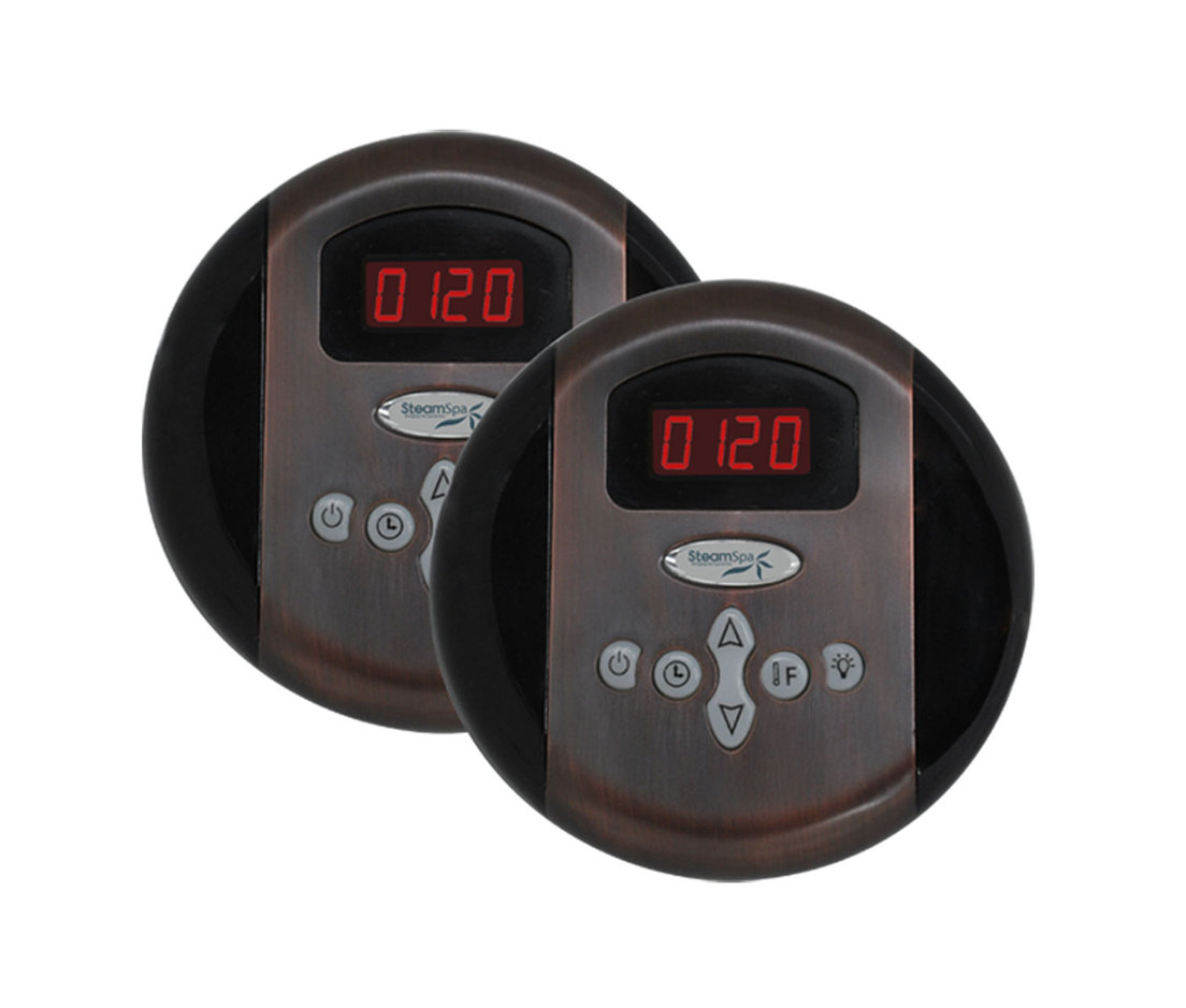 Steamspa Programmable Dual Control Panels - Contemporary - Tub And ...
