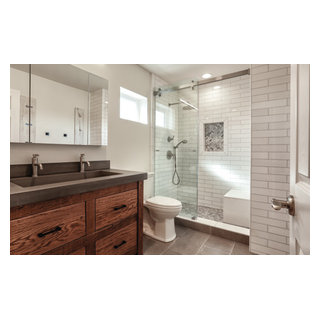 Huntington Beach Addition & Remodel - Kids Bath - Contemporary ...