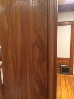 Help staining or refinishing GumWood - I have gum wood everywhere!