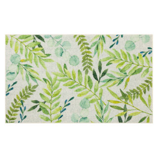 Mohawk Home Leaf Fronds Area Rug, Natural, 1' 6"x2' 6", 2' 6" x 4' 2 ...