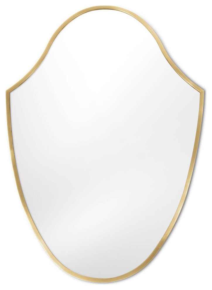 Crest Mirror - Contemporary - Wall Mirrors - by Regina Andrew | Houzz