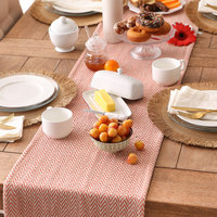 Spice Chevron Table Runner 15x72 - Contemporary - Table Runners - by ...