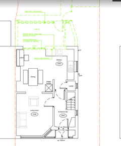 Single Storey Rear Extension On Semi Detached House In Permitted