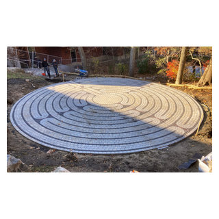 Concrete Paver Labyrinth - Transitional - Patio - Providence - by D ...