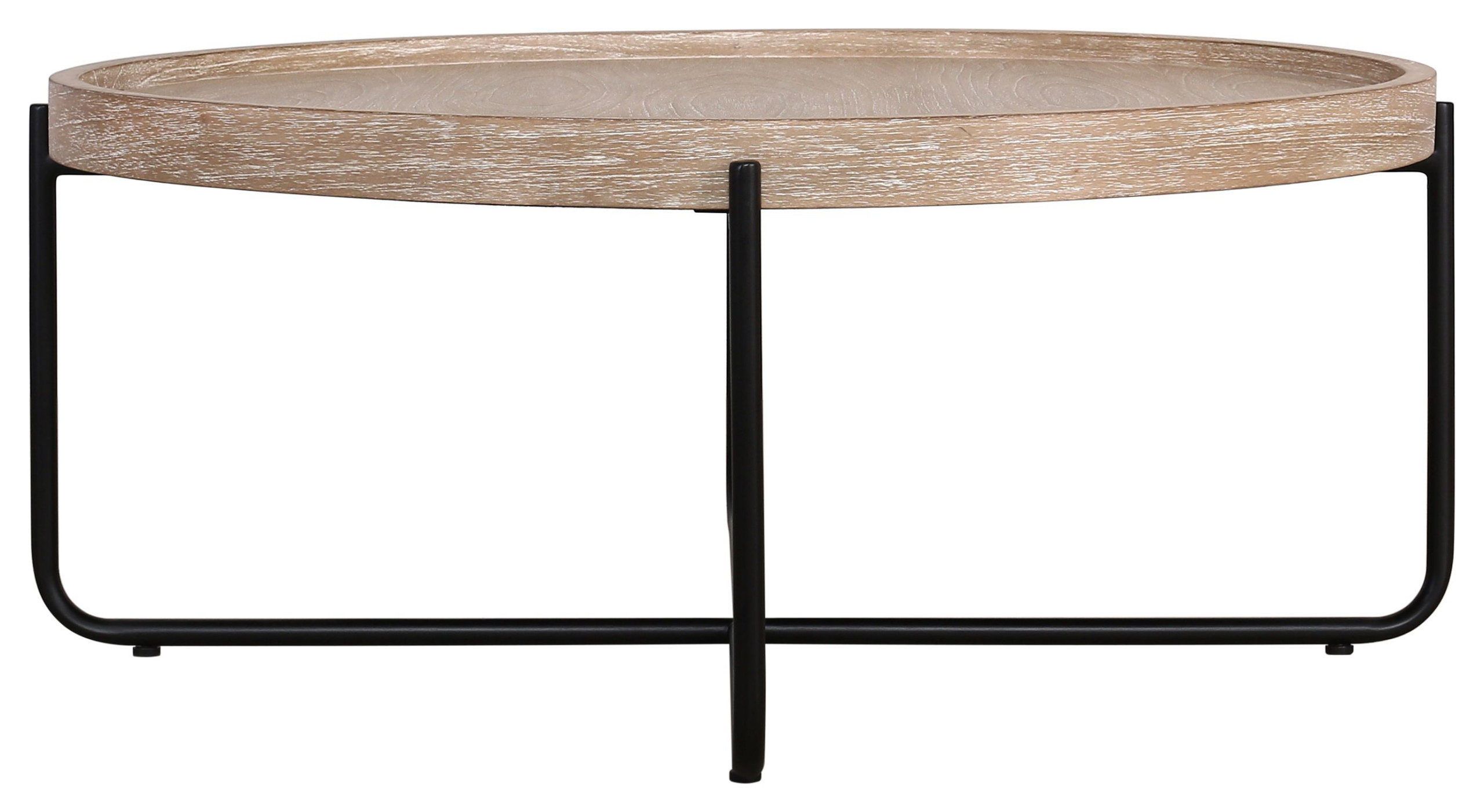 Oliver Round Coffee Table Natural - Farmhouse - Coffee Tables - by ...