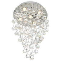 Rain Drop Flush Mount, 16 Inches - Contemporary - Flush-mount Ceiling ...