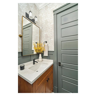 Craftsman Remodel - Craftsman - Powder Room - San Francisco - by Alina ...