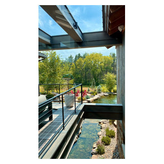 Montana Modern - Rustic - Deck - Minneapolis - by James McNeal ...