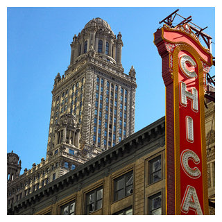 "It's Showtime", 45" x 45" - Contemporary - Prints And Posters - by JVA ...