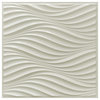 Off White Waves 3D Wall Panels - Modern - Wall Panels - by Dundee Deco ...
