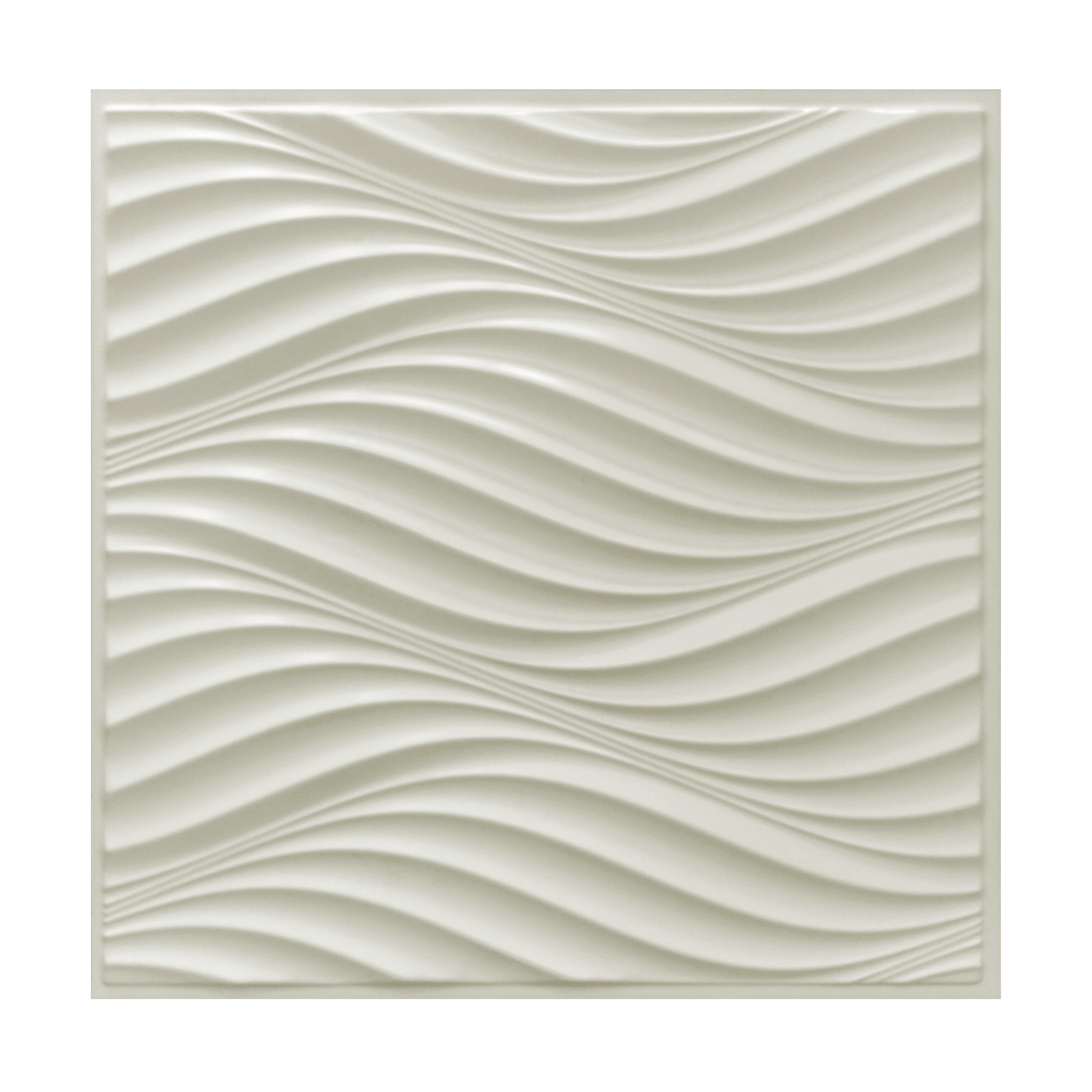 Off White Waves 3D Wall Panels - Modern - Wall Panels - by Dundee Deco ...