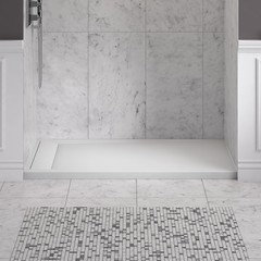 Solid surface shower floor?