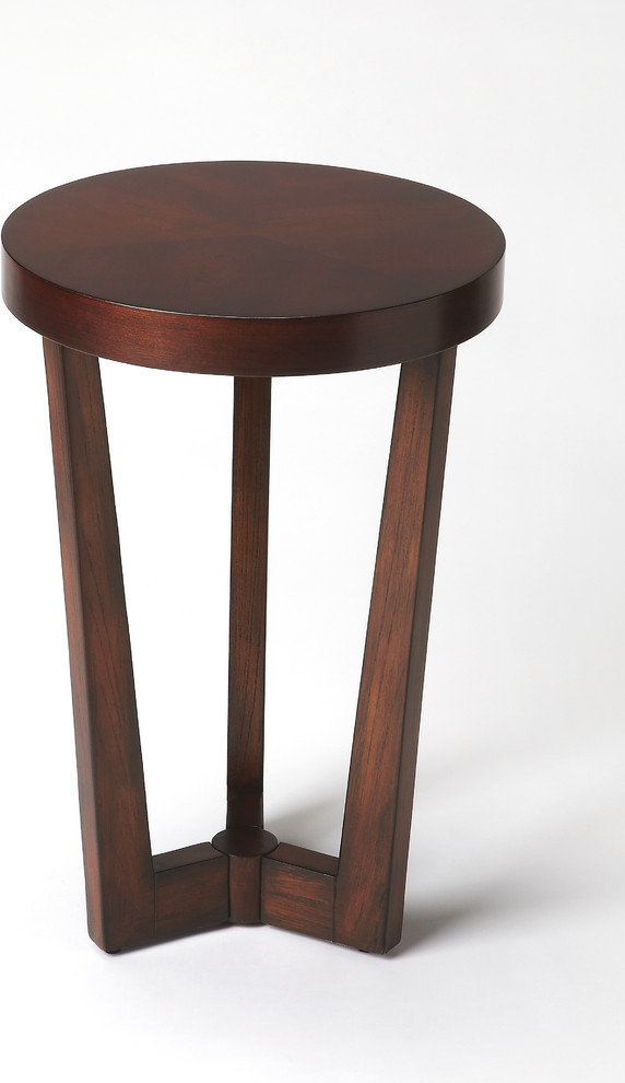 Butler Accent Table, Plantation Cherry - Transitional - Side Tables And ...