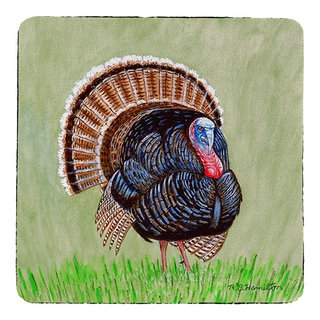 Wild Turkey Coaster - 3 Sets of 4 (12 Total), 4 inches x 4 inches ...