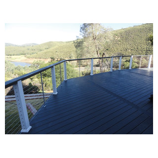 Trex Deck with Cable Railing - Contemporary - Sacramento - by Greg ...