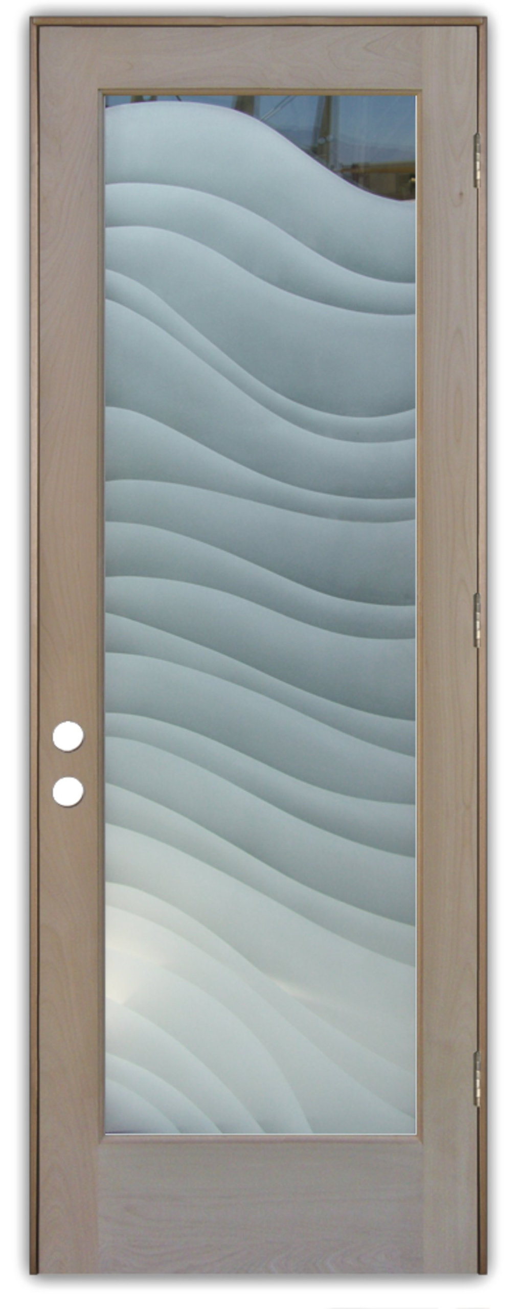 Front Door - Dreamy Waves - Fiberglass Smooth - 30" x 80" - Book/Slab ...